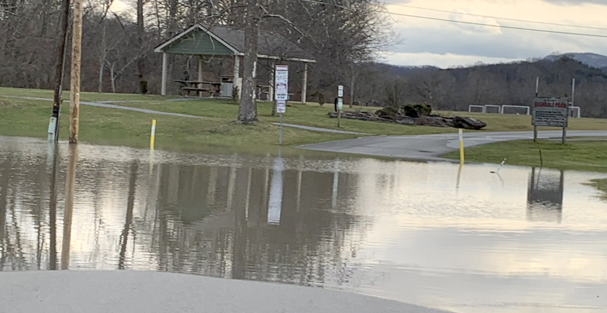 Glendale Park Entrance Flooded | News, Sports, Jobs - The Intermountain